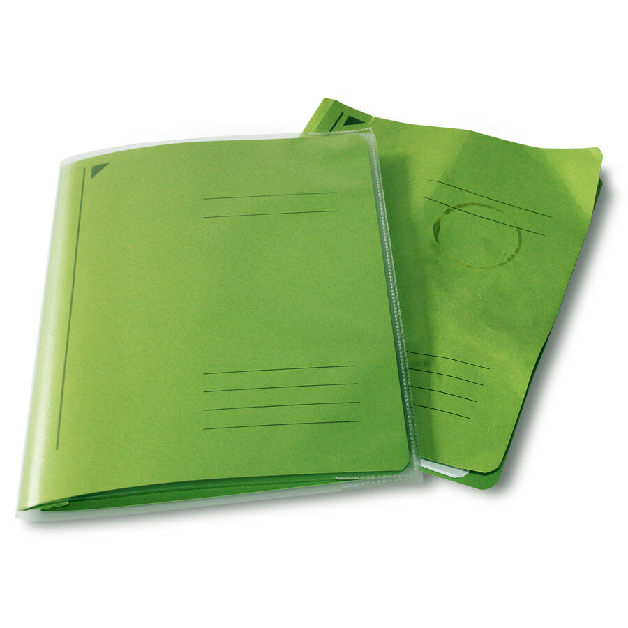 Folder covers for document wallets