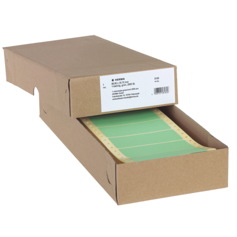 Continuous computer labels, small pack-8185