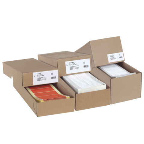 Continuous computer labels, small pack-8163