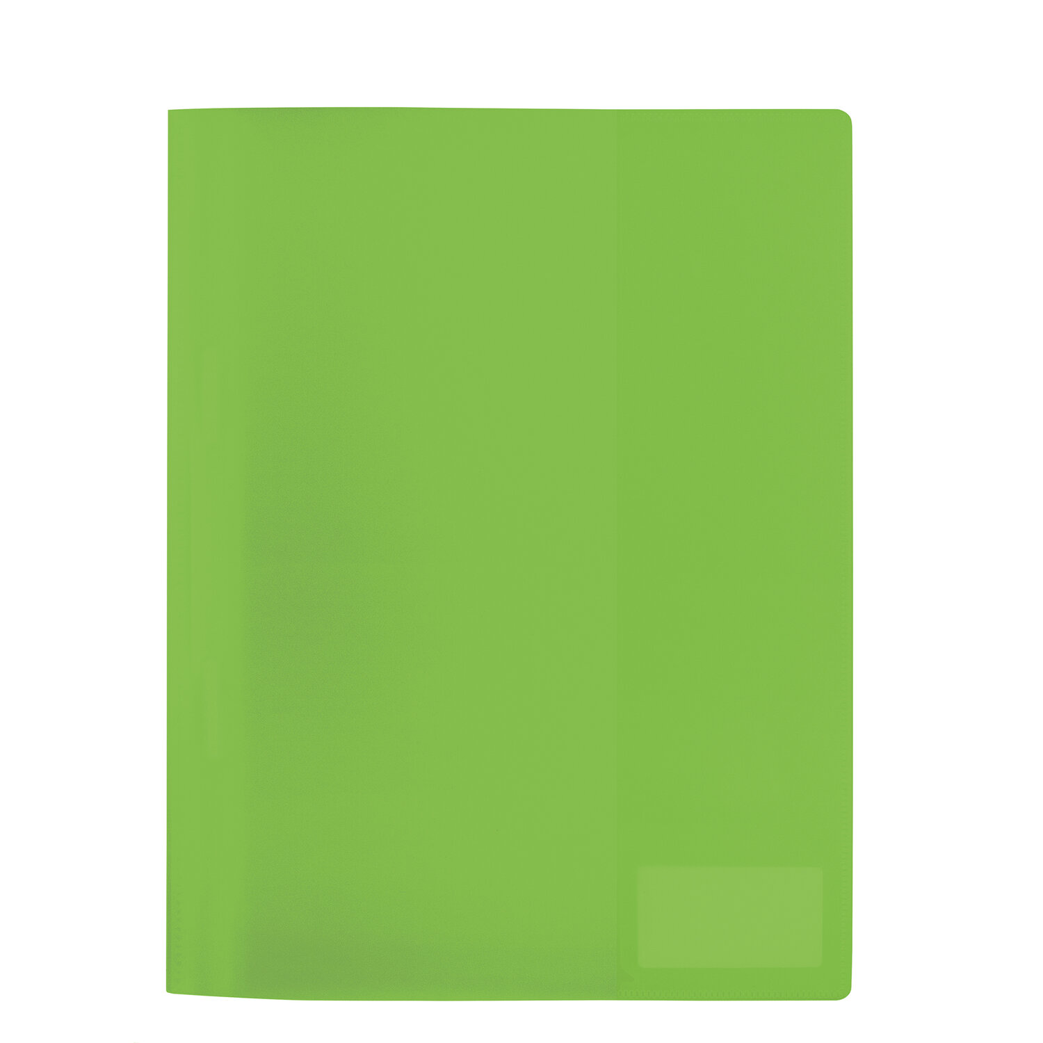 Flat file PP light green
