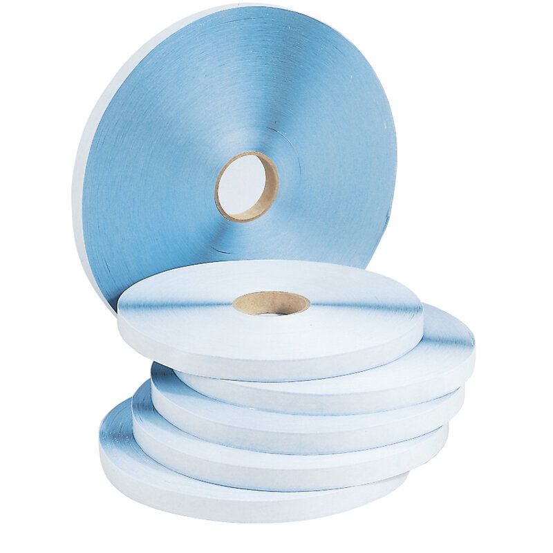 Adhesive tape,strong adh.,made of pap.50m gummed width 12 mm-1092