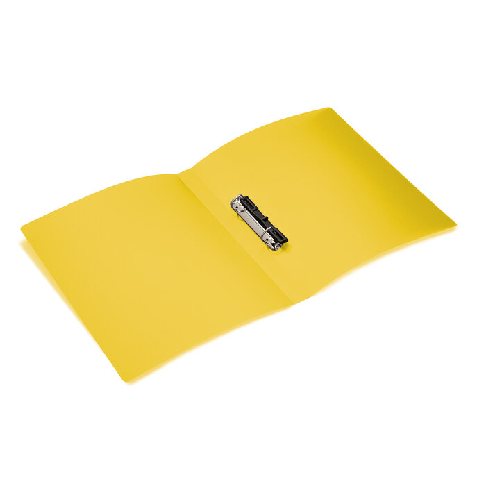 Ring binder A4 translucent yellow, 19161
