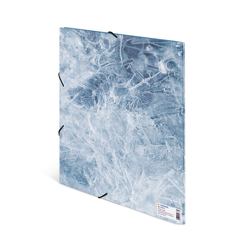 Elasticated folder A4 Ice